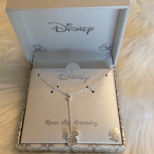 Disney | Jewelry | Disneys Mickey Mouse Crystal Y Necklace | Poshmark